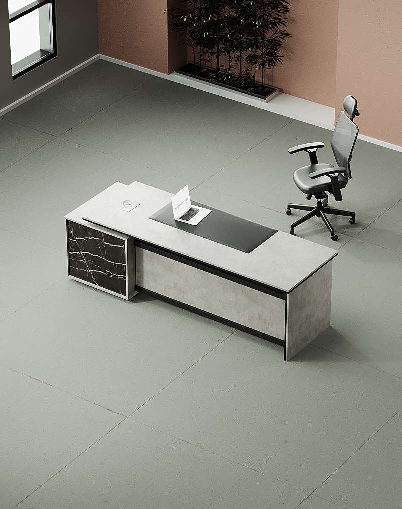 Flat Straight Manager Desk | Highmoon Furniture | Buy Now