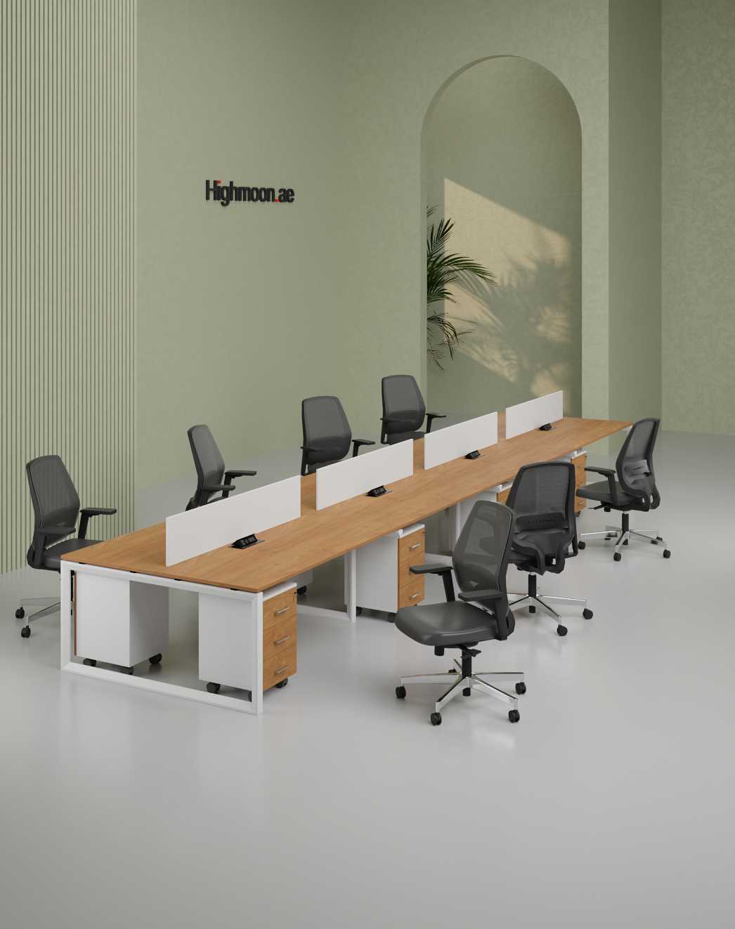 8 Person Workstations Archives - Highmoon Office Furniture Manufacturer ...