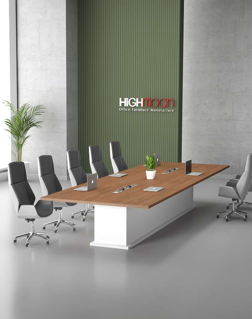 Apple Meeting Table (White Leg) - Highmoon Office Furniture ...