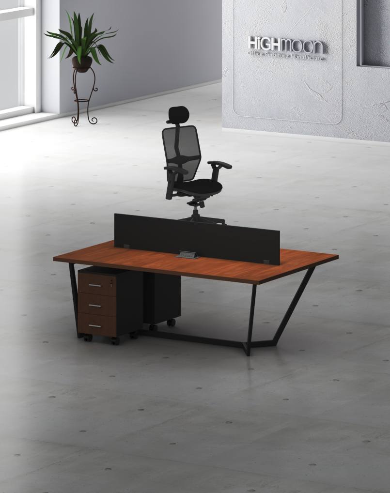 Snow 2 Cluster Workstation | Highmoon Furniture | Buy Now