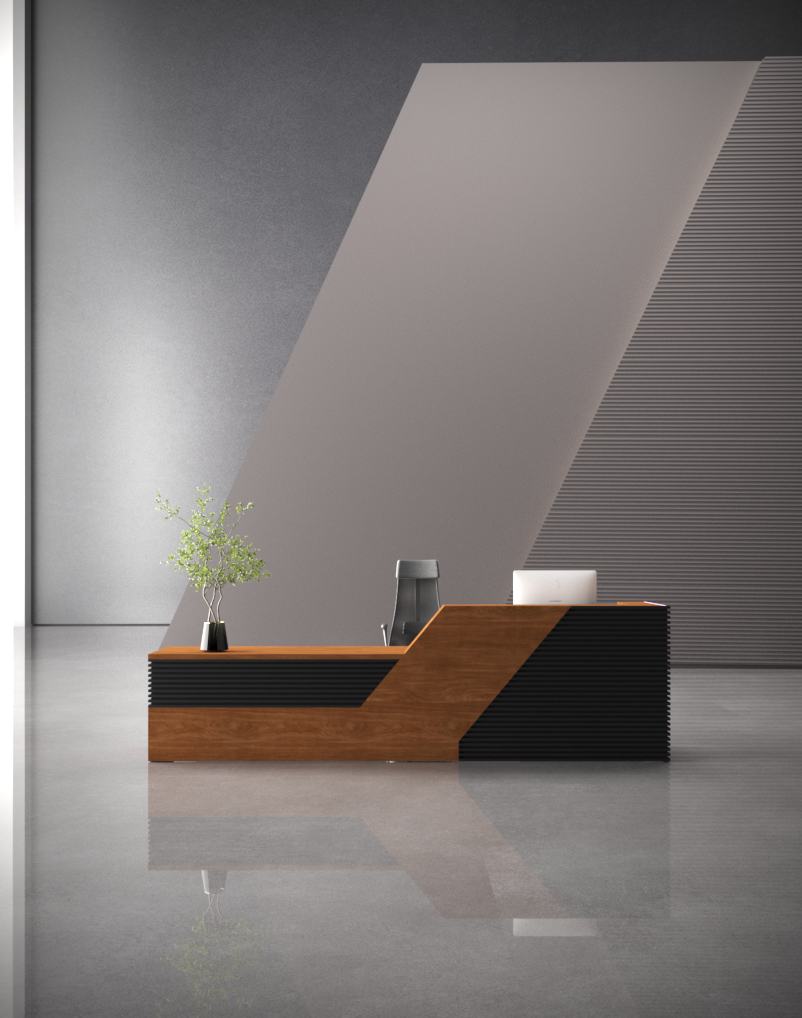 Peanut Reception Desk | Highmoon Furniture | Buy Now