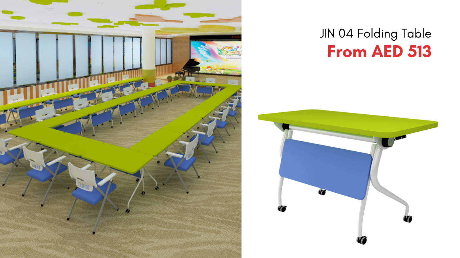 JIN 04 Folding Table | Highmoon Furniture | Buy Now