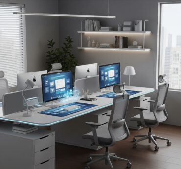 4D Office Manager Desk Designs: Highmoon Office Furniture Dubai